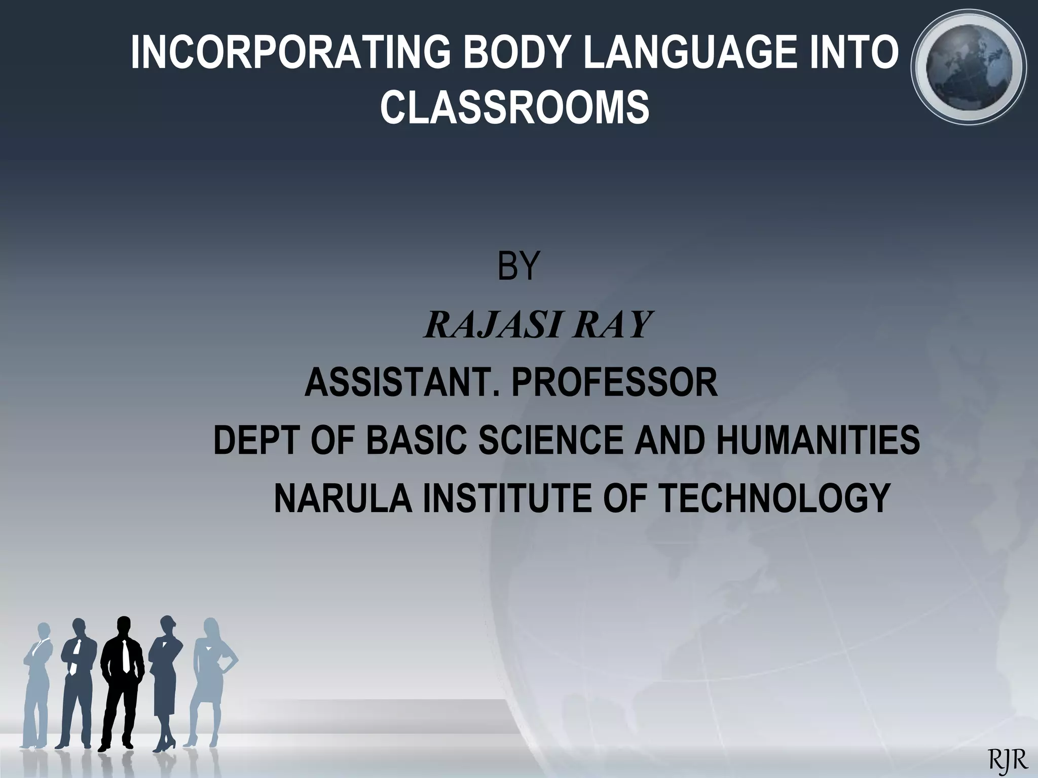 Incorporating body language into classrooms (1) | PPT