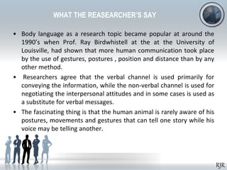 Incorporating body language into classrooms (1) | PPT