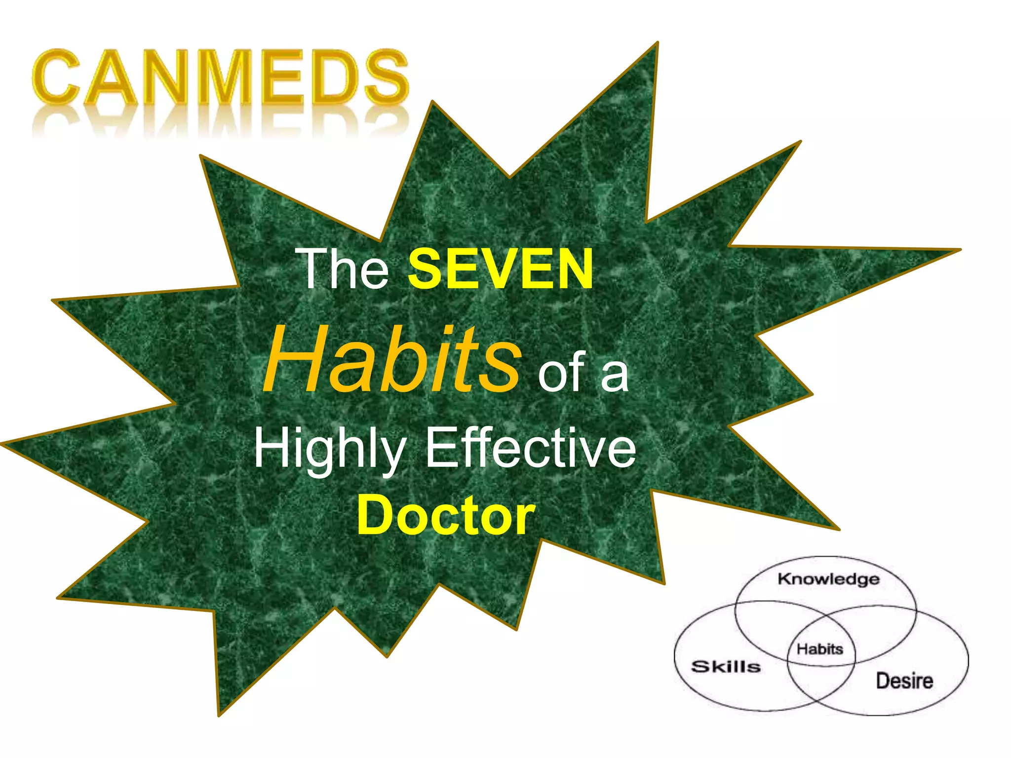 Incorporating CanMEDS in Residency Training Final 1 | PPTX