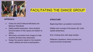 Incorporating Dance in School Counseling | PPTX