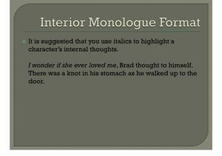 Incorporating Dialogue Into Your Short Story | PDF
