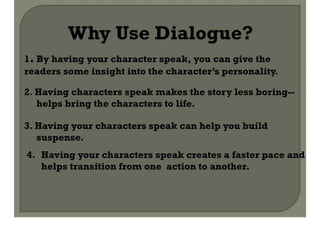 Incorporating Dialogue Into Your Short Story | PDF