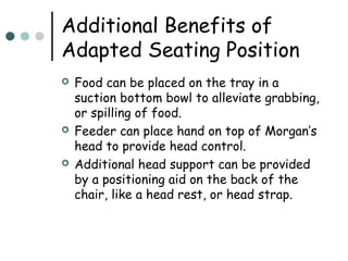 Incorporating proper positioning during feeding | PPT