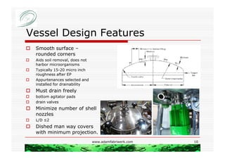 Incorporating The ASME BPE Guidelines For CIP For Biopharma Equipments ...