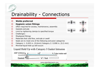 Incorporating The ASME BPE Guidelines For CIP For Biopharma Equipments ...