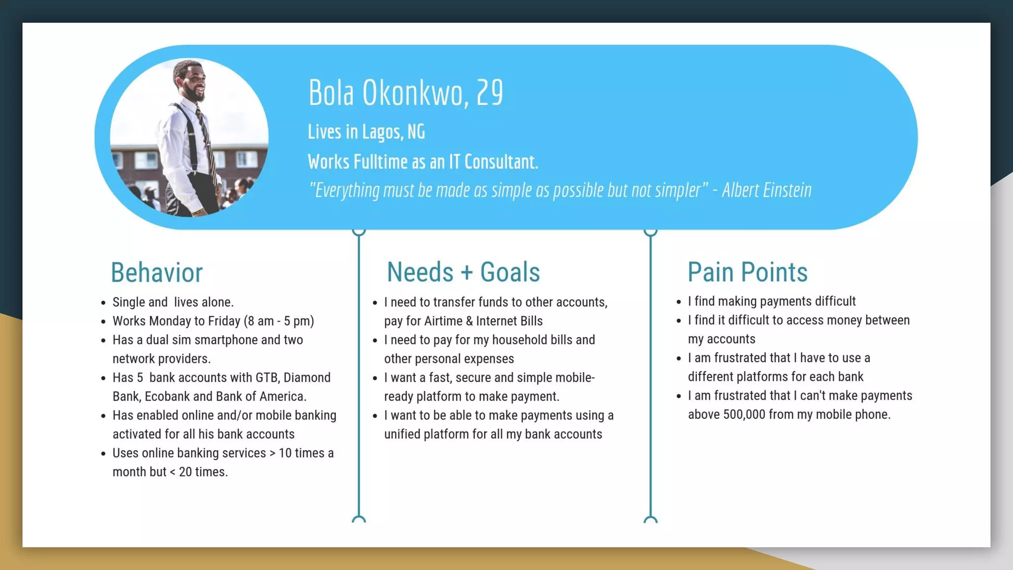 Incorporating user personas in software engineering and design ...
