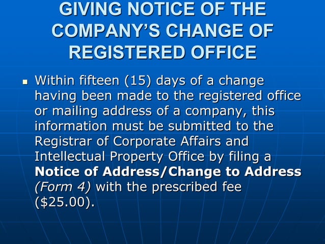 Incorporation - CAIPO Barbados | PPTX