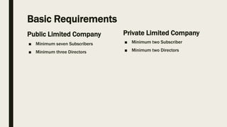 Incorporation of Companies (1) - Mehta & Mehta | PPTX | Business ...