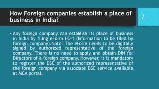 Incorporation of companies and management | PPTX