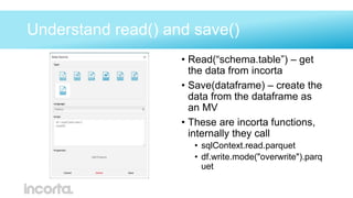 Incorta spark integration | PPTX