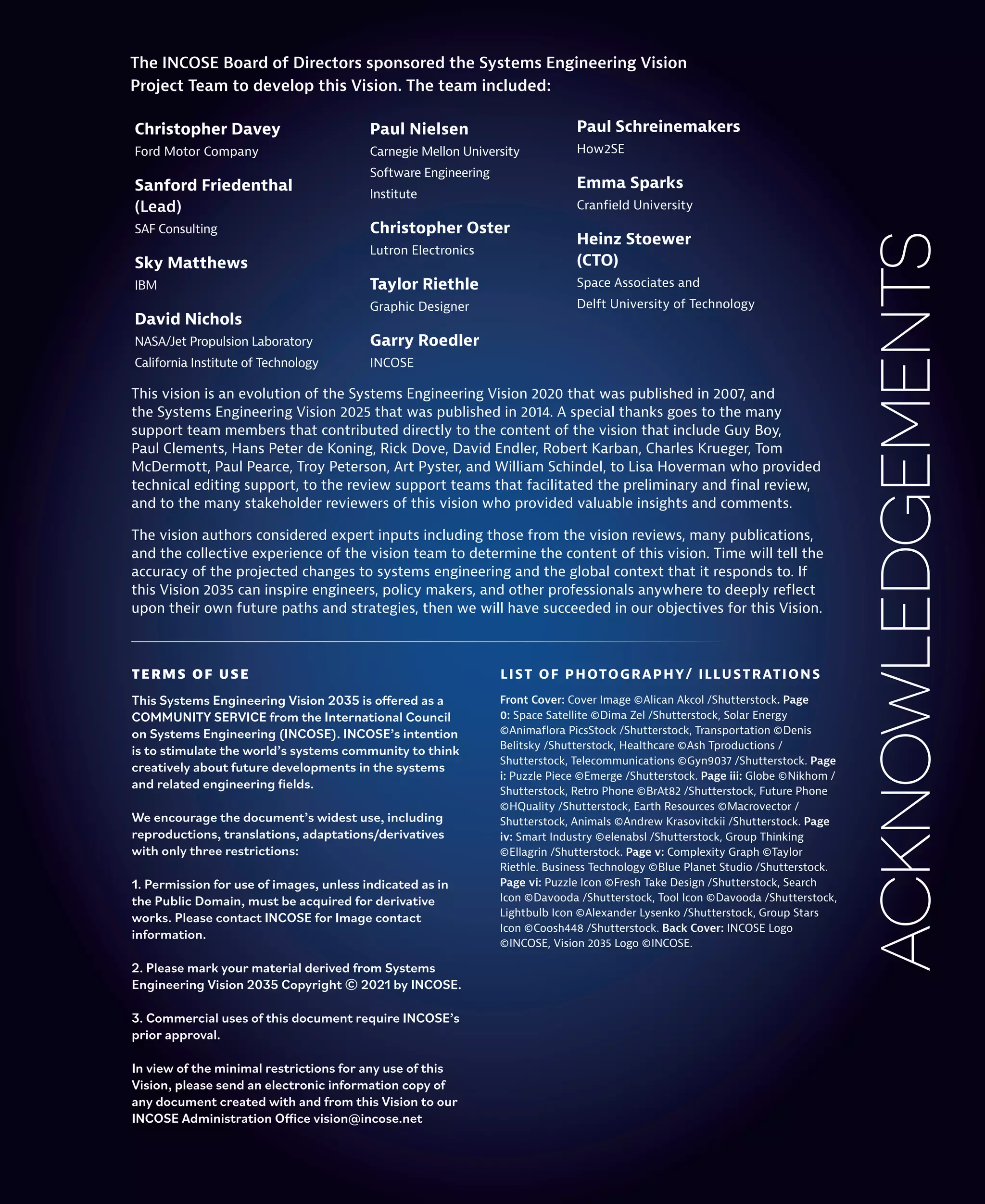 Incose SE Vision-2035 executive summary | PDF | Technology Industry ...