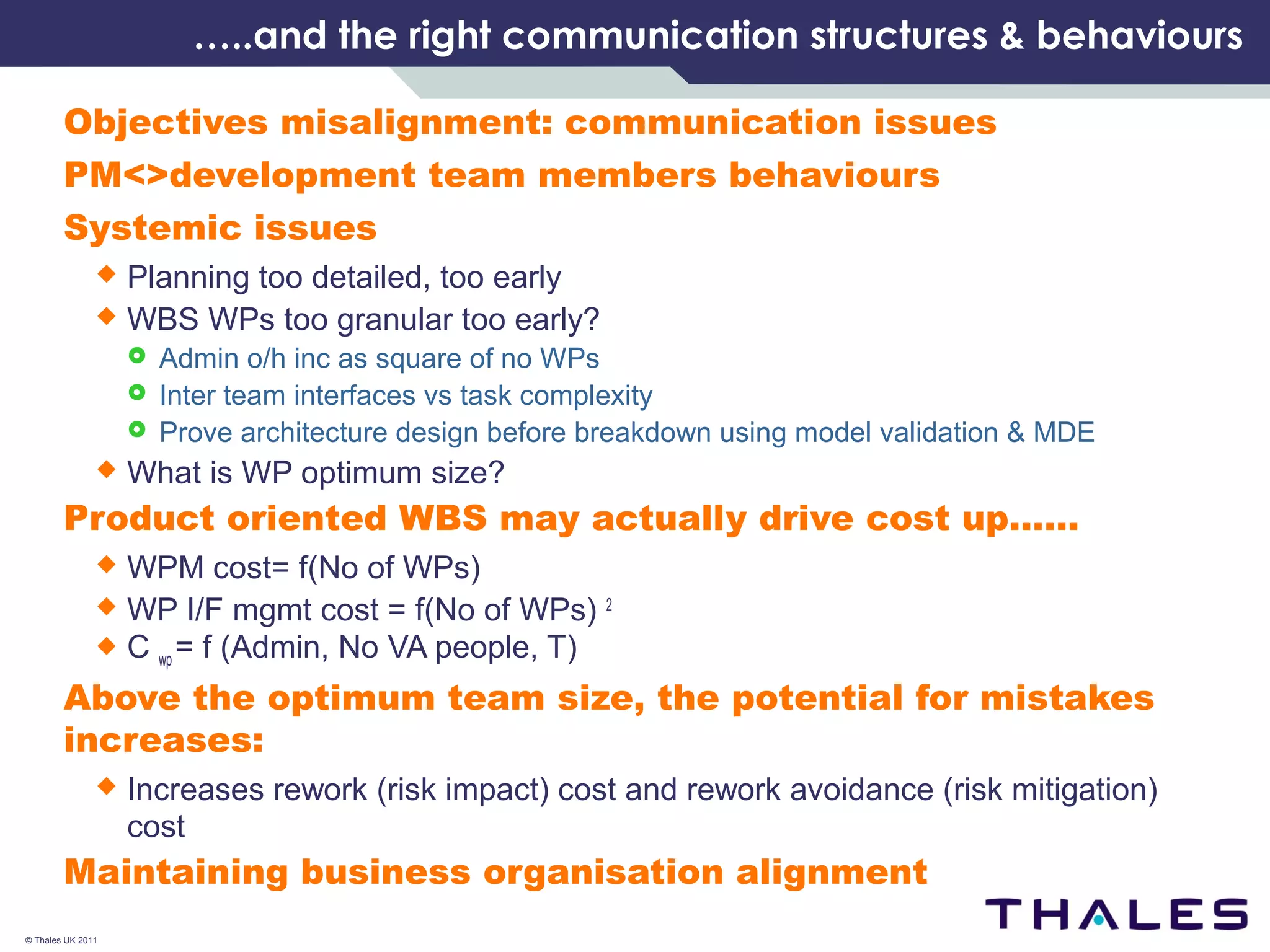 Systems engineering and project management – partners in successful ...