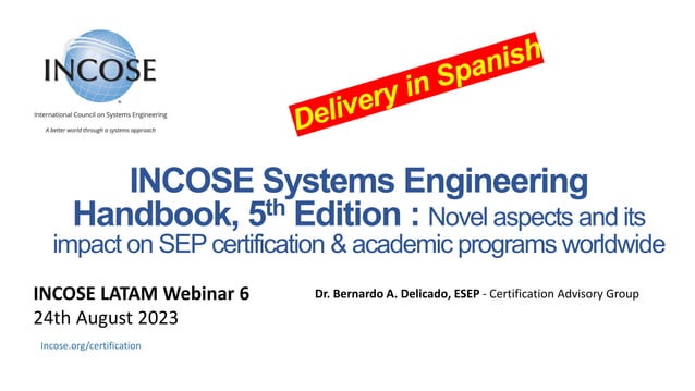 INCOSE Systems Engineering Handbook _5th Edition_LATAM.pdf | Operating Systems | Computer ...
