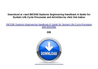 download_p.d.f library INCOSE Systems Engineering Handbook A Guide for ...