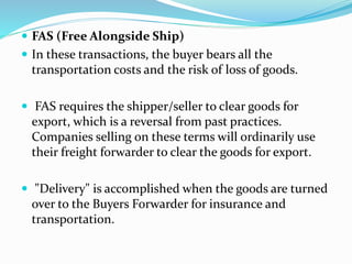 Incoterm | PPTX