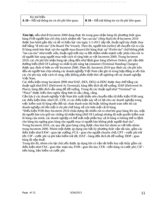 Incoterm 2010 1579 | PDF