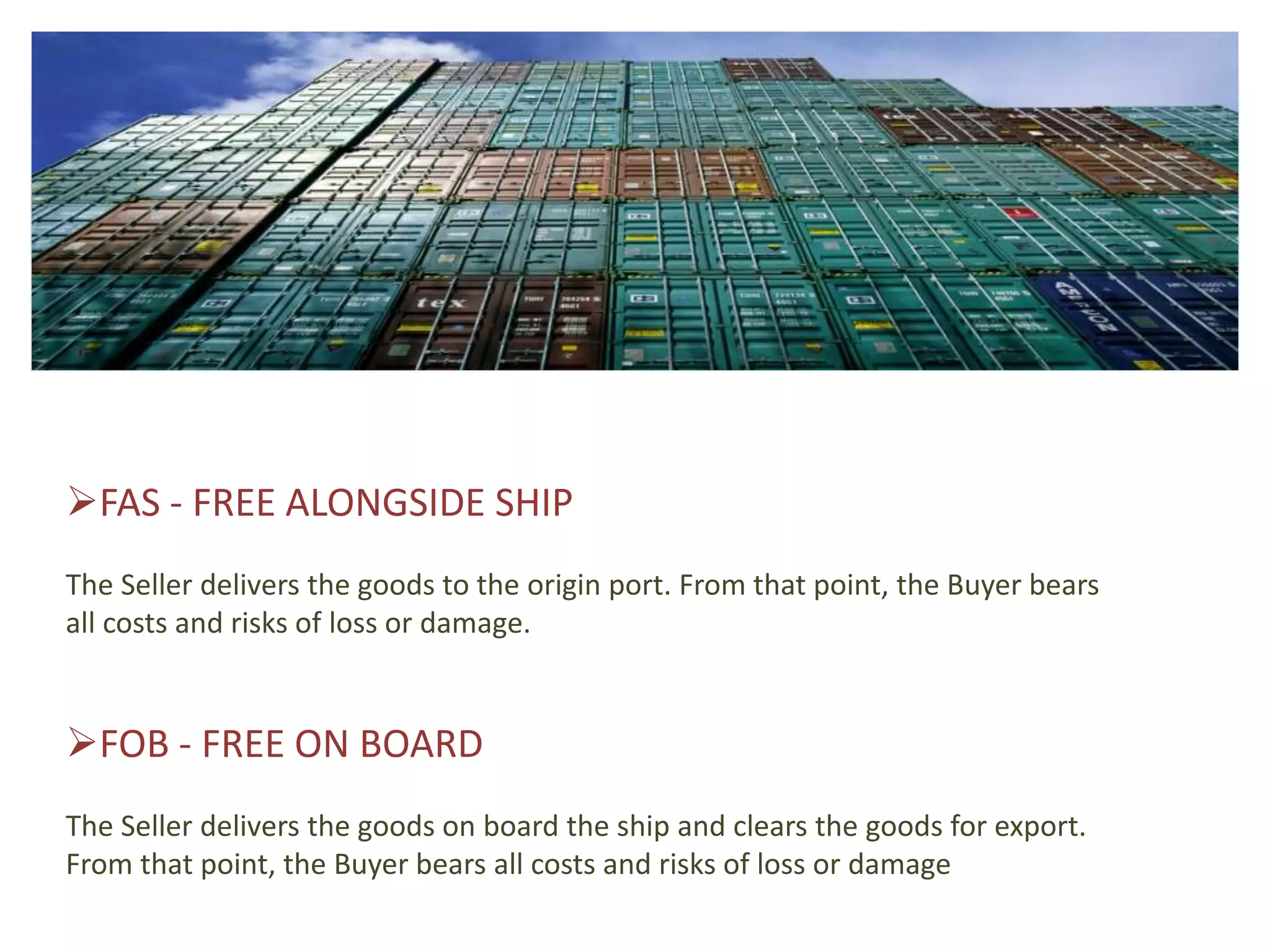 Incoterms | PPTX