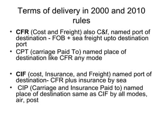 Incoterms | PPT