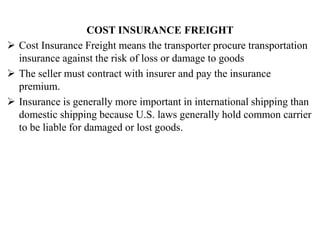 Incoterms | PPTX