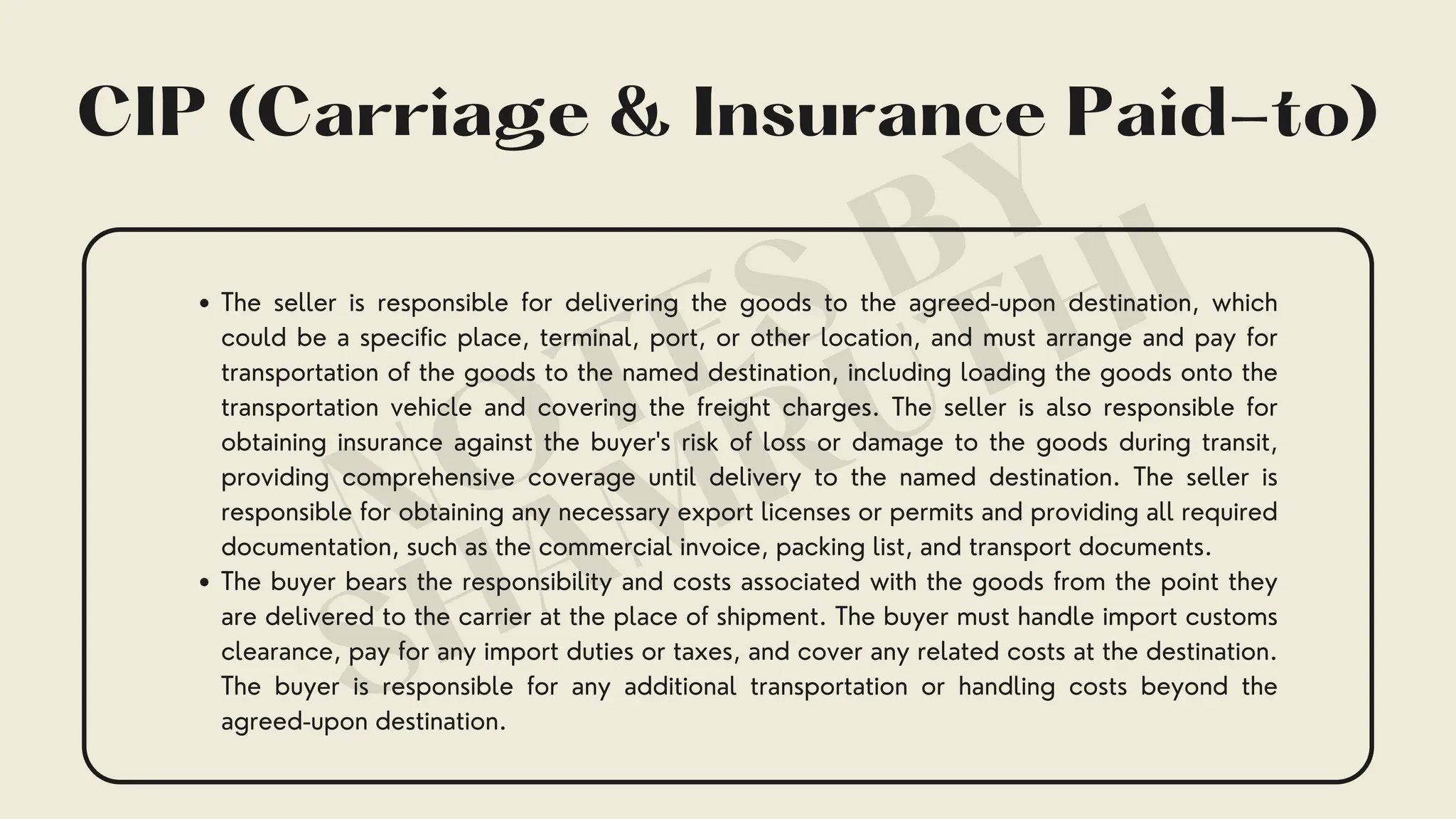 Understanding INCO Terms: A Comprehensive Guide to International Trade ...