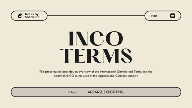 Understanding INCO Terms: A Comprehensive Guide to International Trade ...