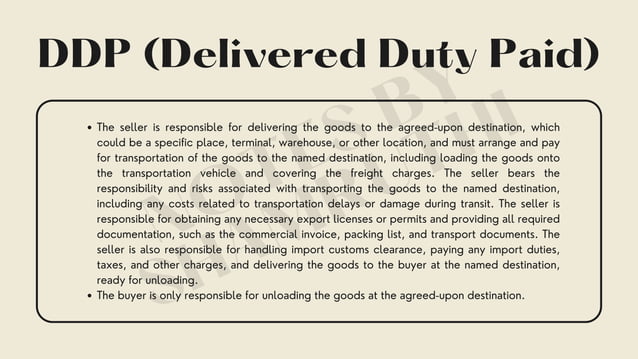 Understanding INCO Terms: A Comprehensive Guide to International Trade ...