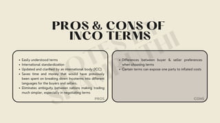 Understanding INCO Terms: A Comprehensive Guide to International Trade ...