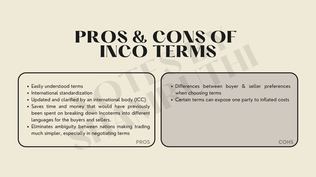 Understanding INCO Terms: A Comprehensive Guide to International Trade ...