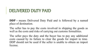 INCOTERMS supply chain management important .pptx