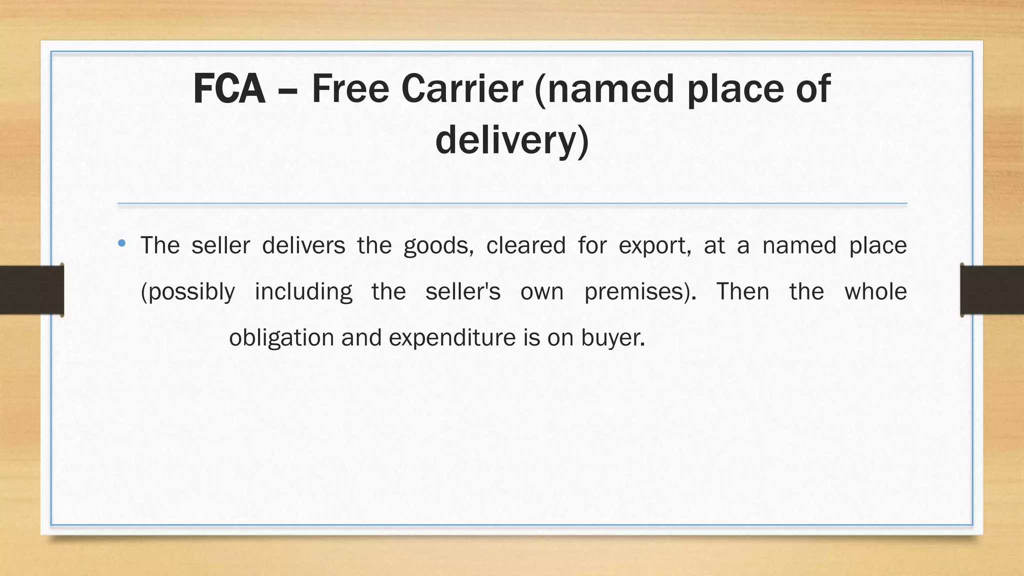 INCO terms by Shahnawaz | PPT