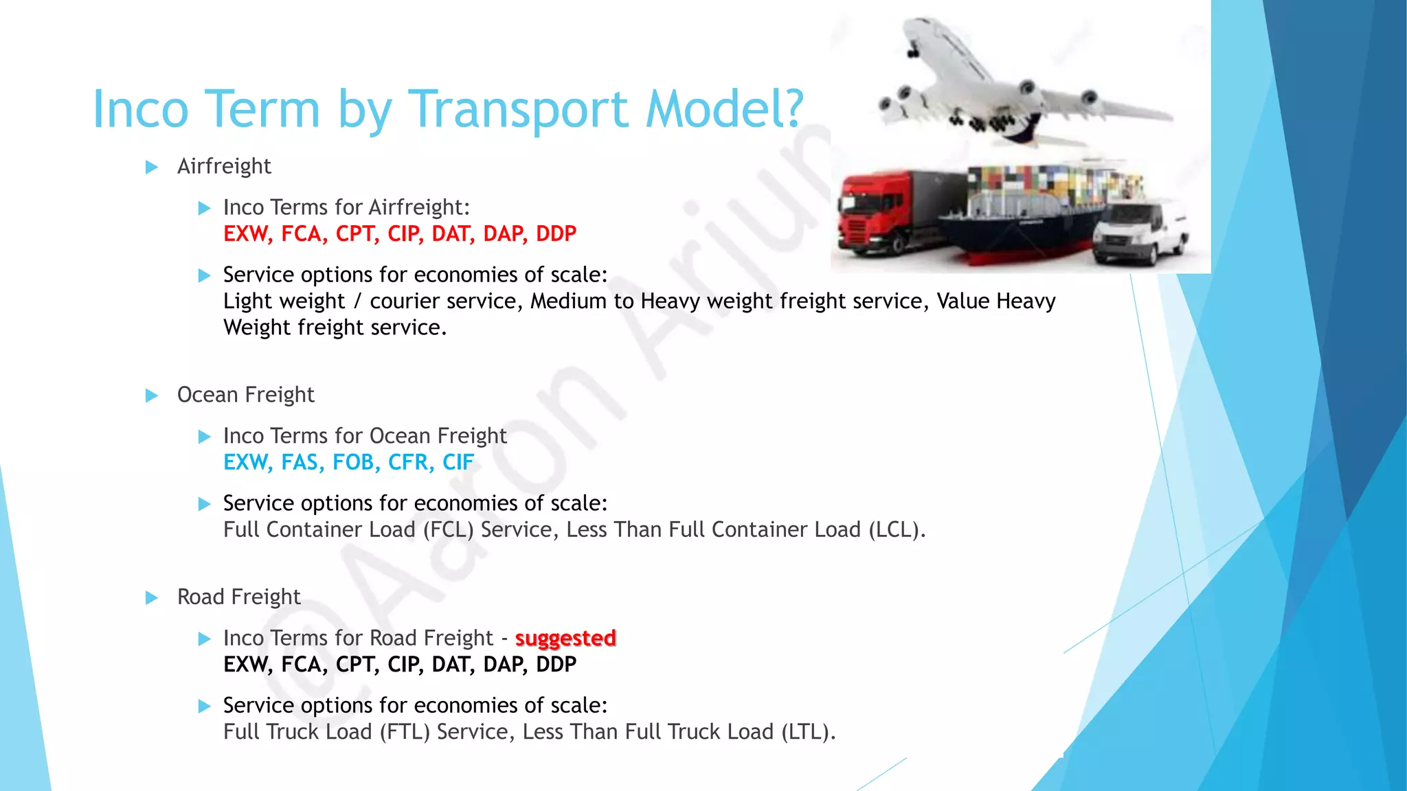 Basic Inco Terms | PPTX