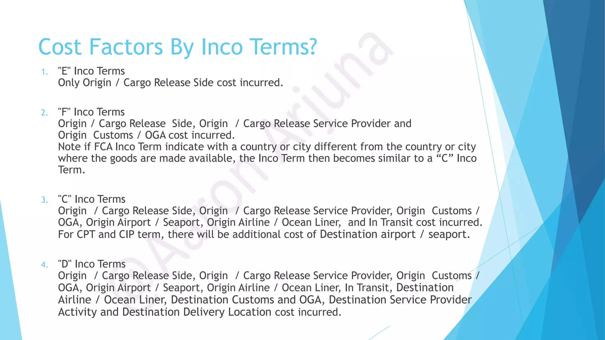 Basic Inco Terms | PPTX