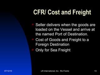 Inco terms 2000 | PPT