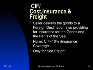 Inco terms 2000 | PPT