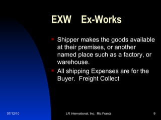 Inco terms 2000 | PPT