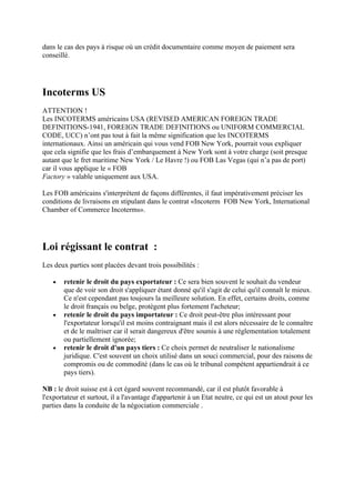 Incoterms 2000 | PDF