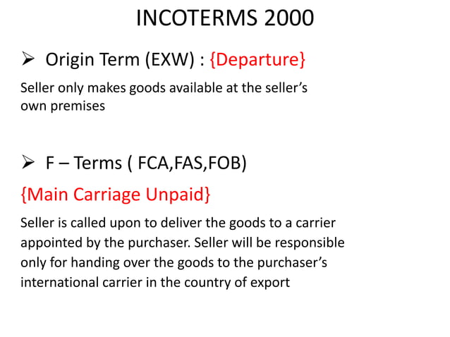Incoterms 2020 _Final.ppt | Business | Business and Finance