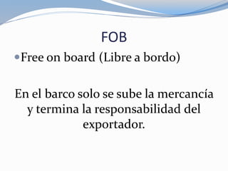 Incoterms carrera rodriguez_prac4 | PPTX
