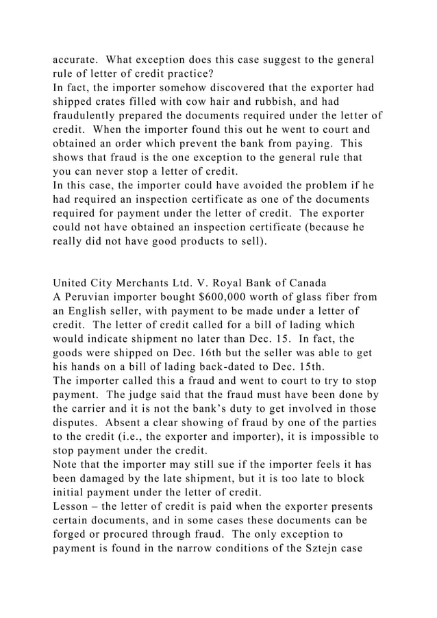 INCOTERMS CASE STUDIES 1. Case of the MRI Machine with a Compo.docx