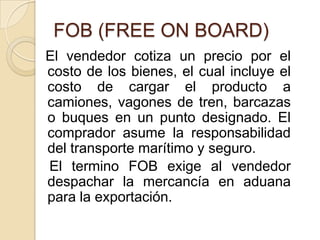 INTRODUCCION AL INCOTERMS | PPTX