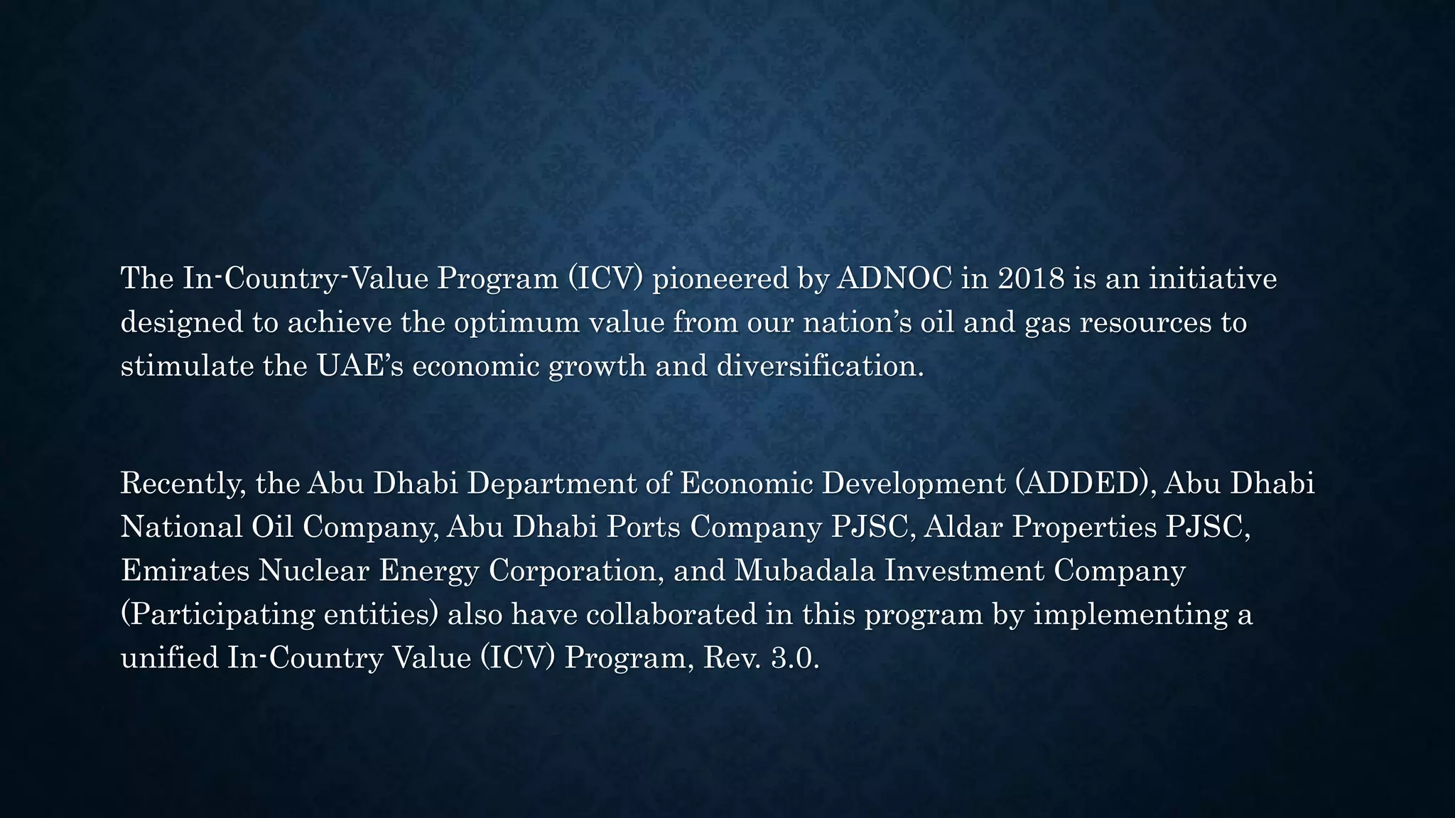 In Country Value Program (ICV).pptx