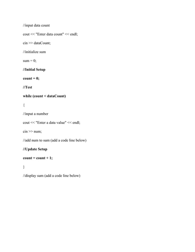 IN C++ PLEASE Topics Loops While statement Description Write.pdf