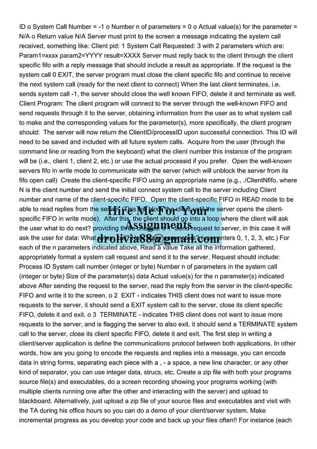 In C Programming Please Csci 4534 Operating Systems Programpdf