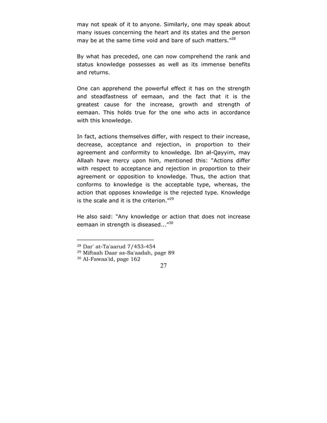 Increase and decrease_of_eemaan | PDF