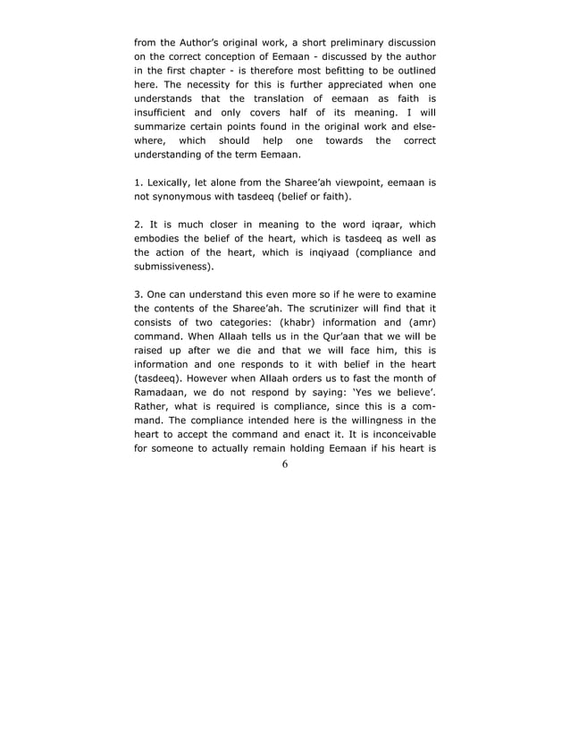 Increase and decrease_of_eemaan | PDF