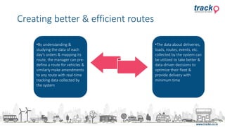 Increase customer satisfaction with GPS vehicle tracking system | PPT