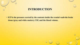 Increased icp | PPTX