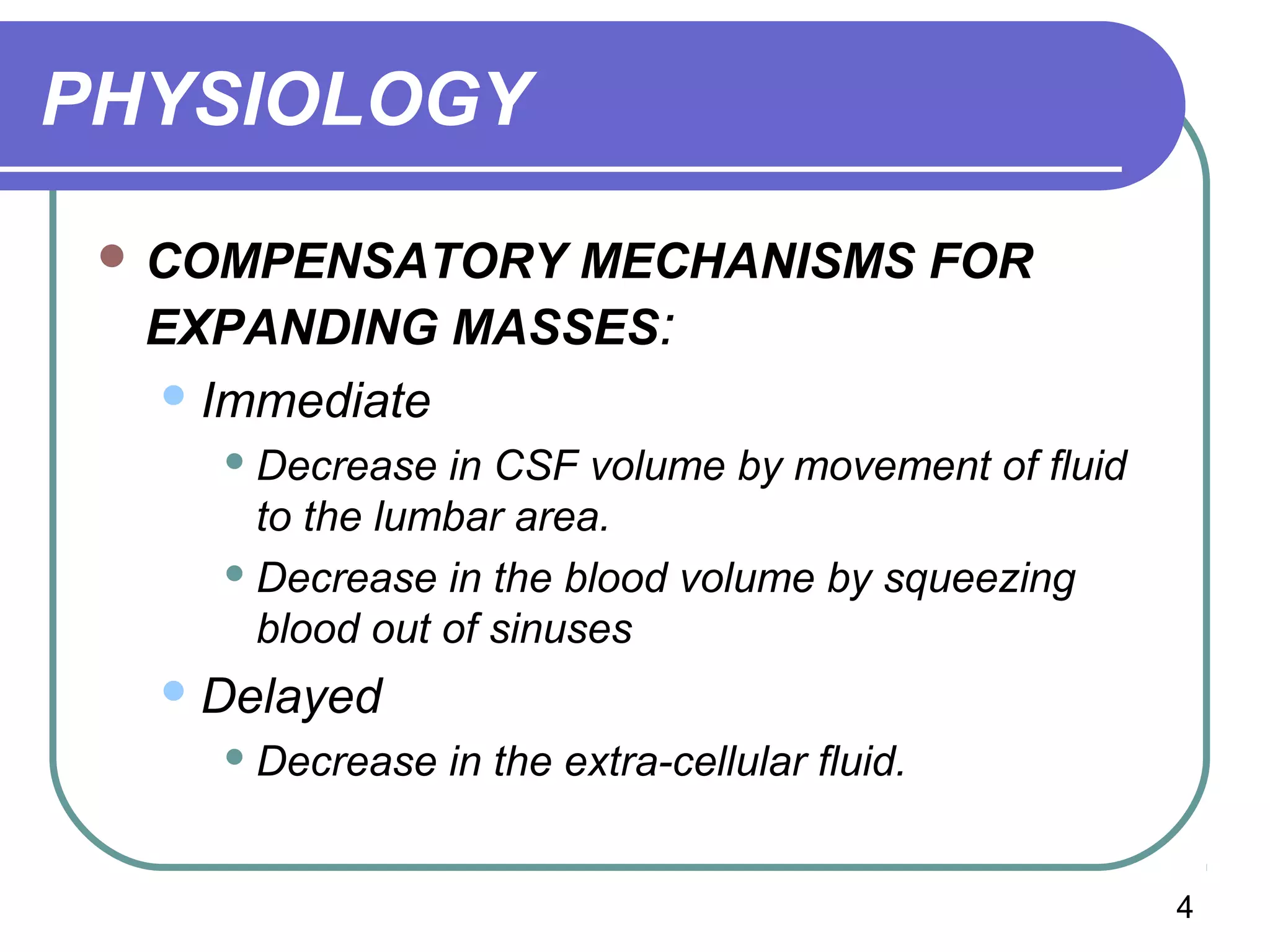 INCREASED INTRA CRANIAL PRESSURE | PPT
