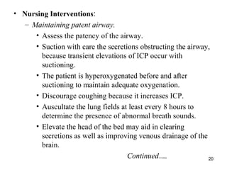 Increased intracranial pressure | PPT