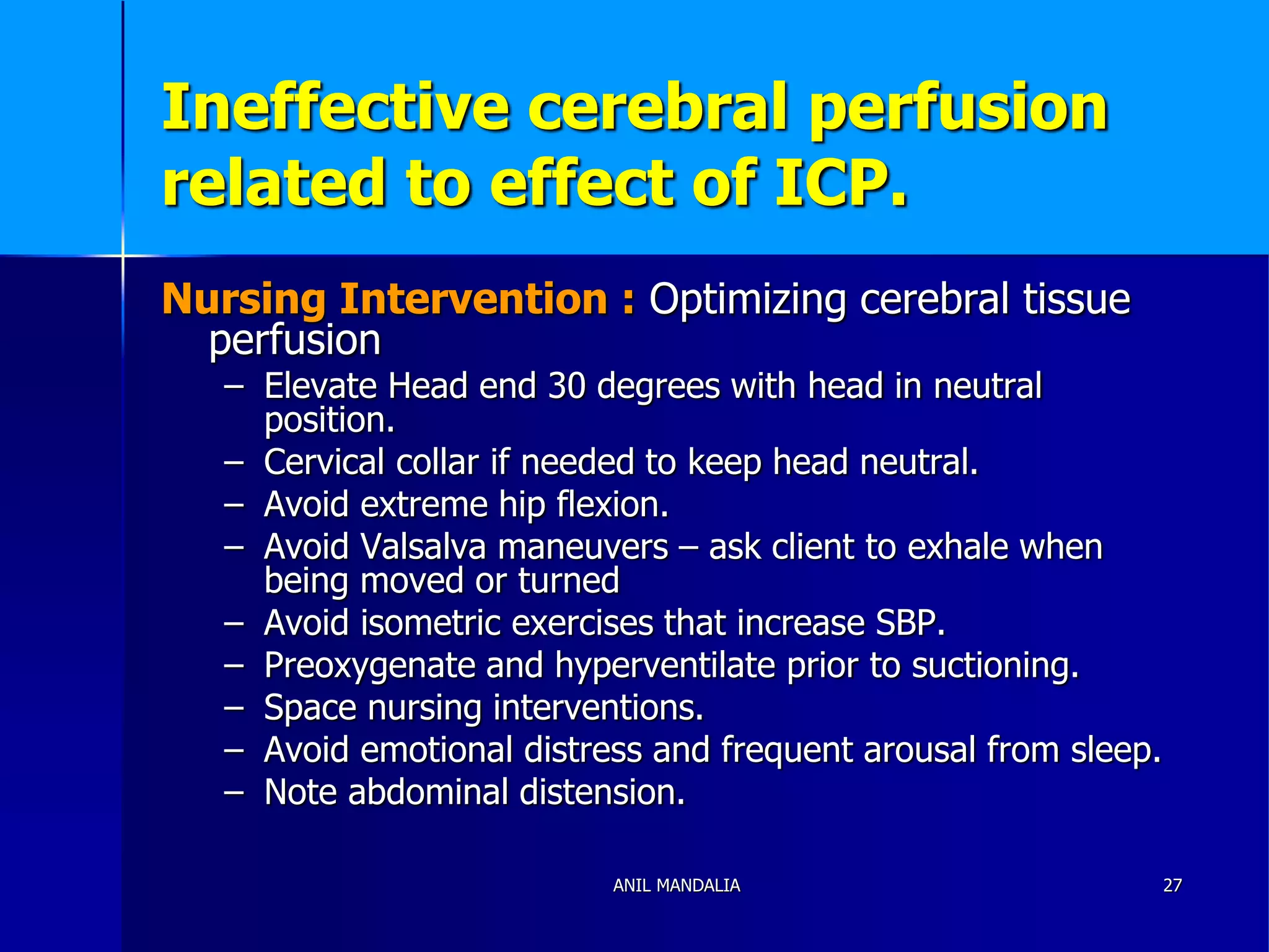 Increased intracranial pressure | PPT